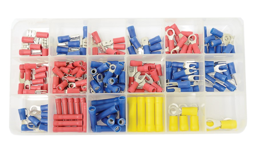 CRIMP TERMINAL ASSORTMENT KIT 200PCS X TERMINALS – Mountains Auto ...